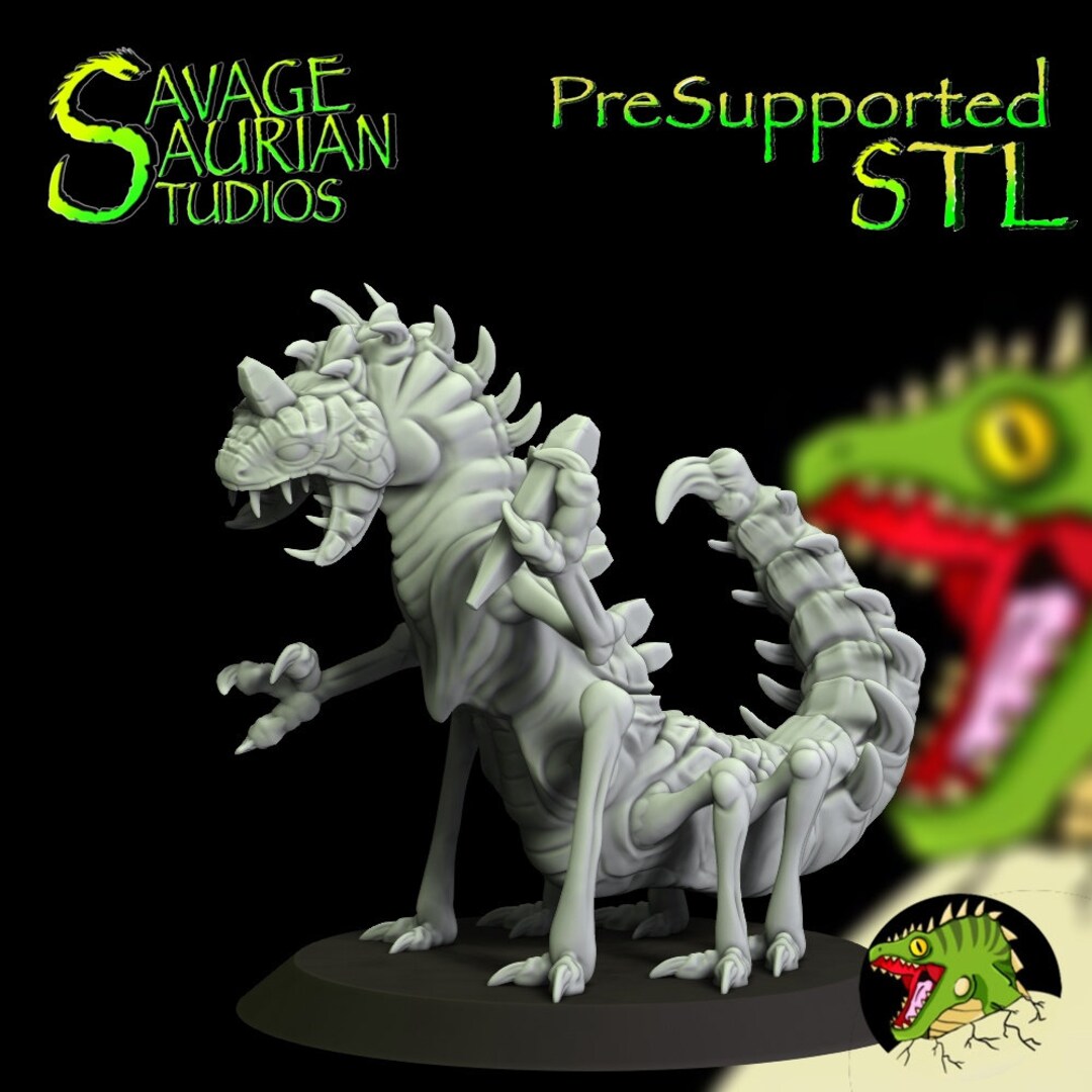 Sunstone Primus - Saurian Swarm | Savage Saurian Studios | 28/32mm ...