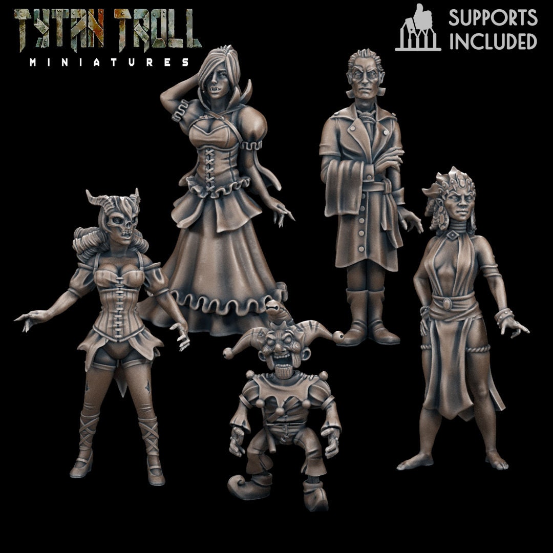 Townsfolk / Villagers | Cos Proxy Miniatures - Tytantroll Miniatures ...