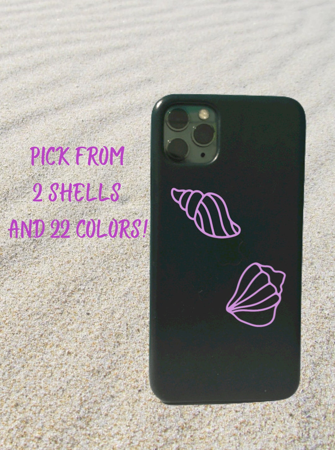 Custom Shell Decal - Etsy
