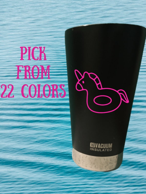 Custom Unicorn Pool Float Logo Decal - Etsy