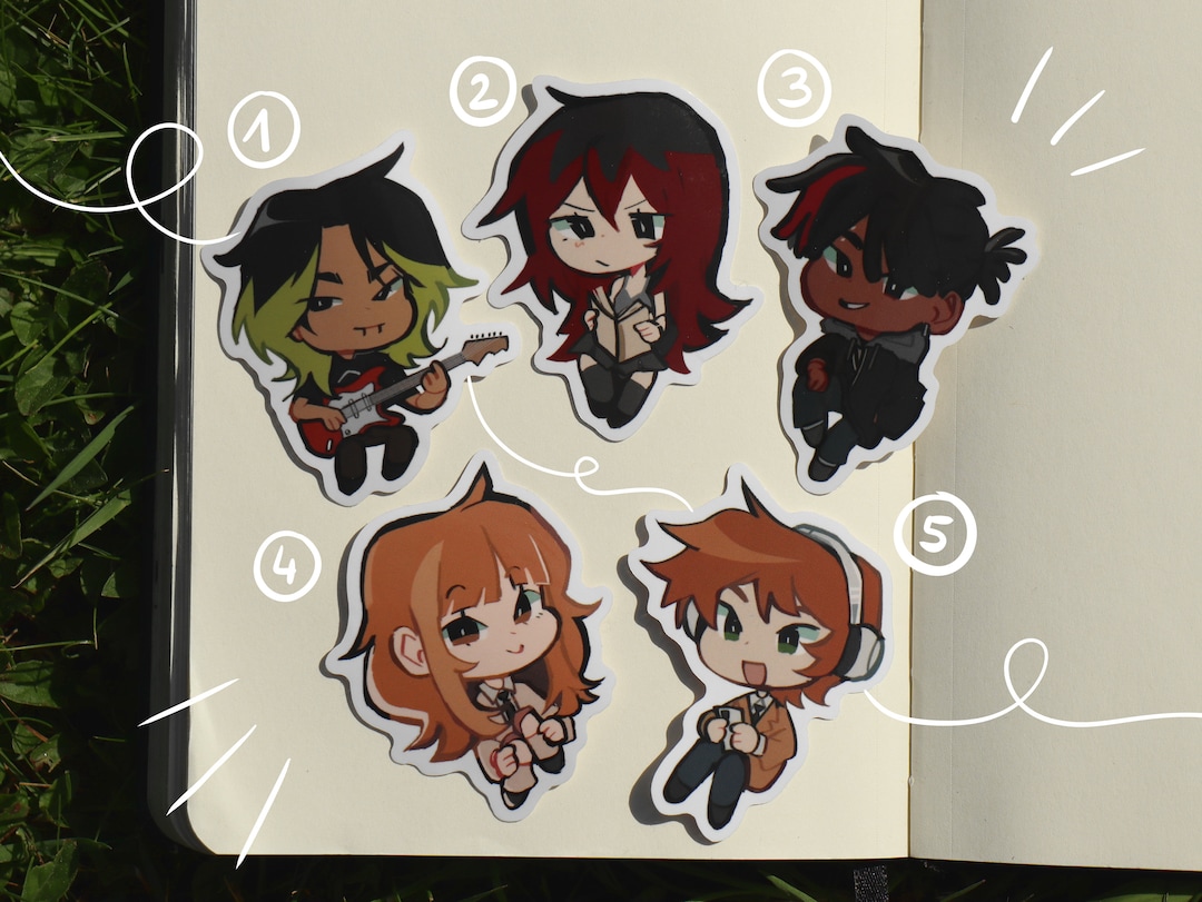 OC Stickers - Ashfiire OC Merchandise - Etsy