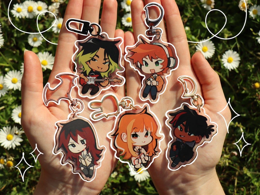OC Keychains - Ashfiire OC Merchandise - Etsy