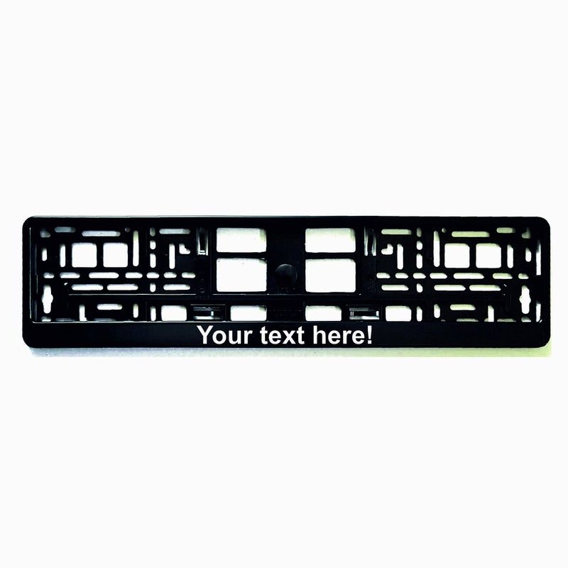 License Plate Frames - Etsy