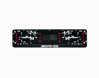 License Plate Frame Amg - Etsy