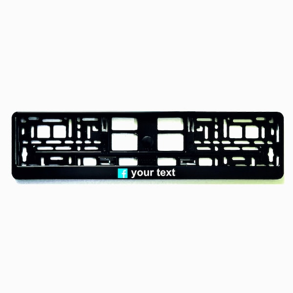 Logo License Plate Frame - Etsy