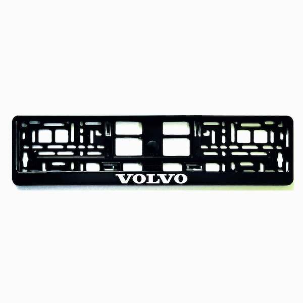 Volvo License Plate Frame - Etsy