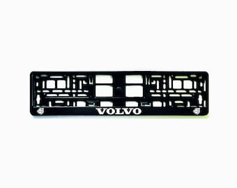 Volvo License Plate Frame - Etsy