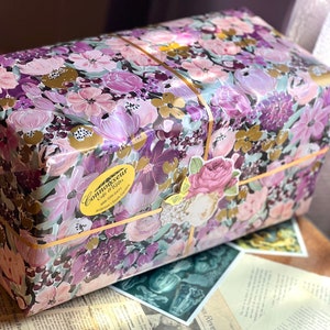 Purple Pamper Gift Box, Lavender Spa Gift, Self Care Gift Box, Get Well ...