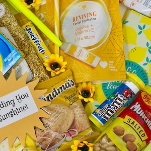 A Bit of Sunshine to Brighten Your Day! Sunflower Care Package, Sending ...
