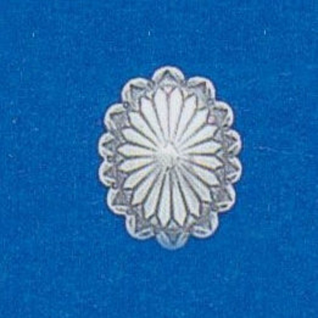 Sterling Silver SMALL Oval Concho 13mm, Concho Jewelry, Bolo Concho ...