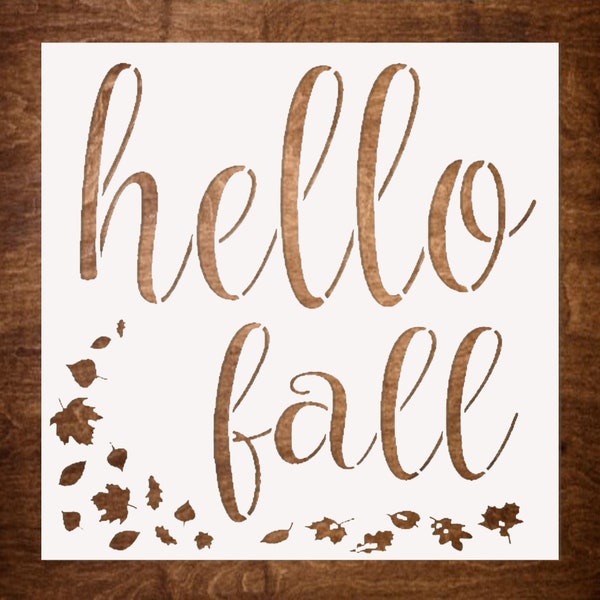 Fall Stencils - Etsy