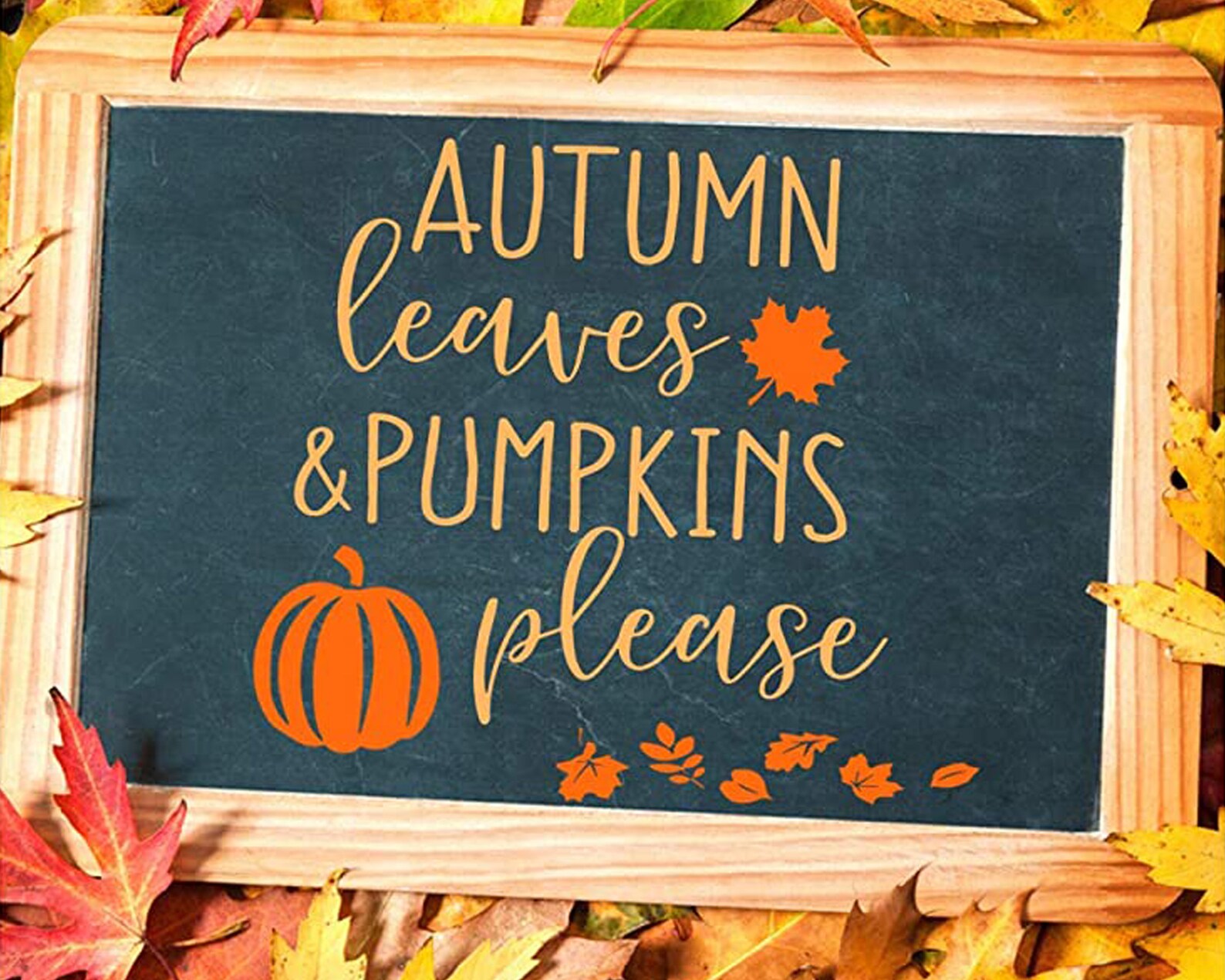 AUTUMN LEAVES Stencil 10x10 fall Stencil DIY - Etsy