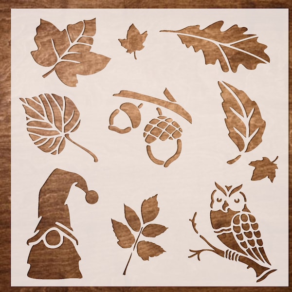 Fall Stencils - Etsy