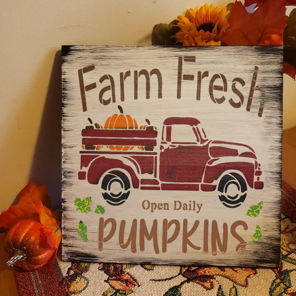FALL Stencils for Painting Stencils for Wood Signs Canvas - Etsy
