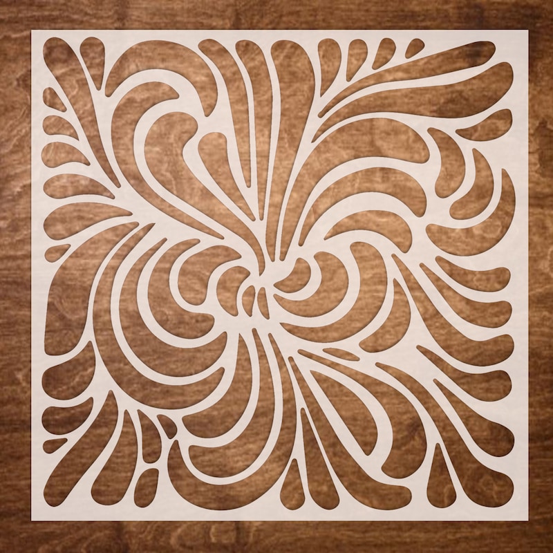 Lines Stencil - Etsy