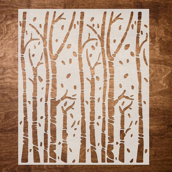 Tree Stencil - Etsy