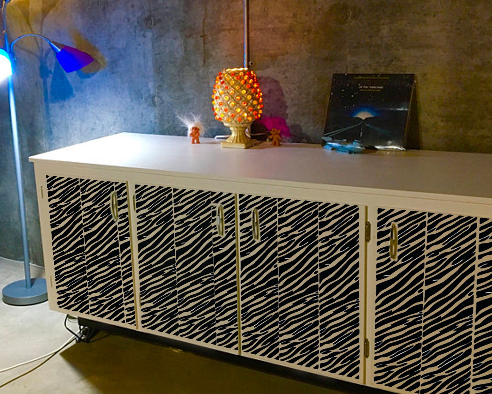 ZEBRA STRIPES Border Stencil 12x4 Animal Print - Etsy