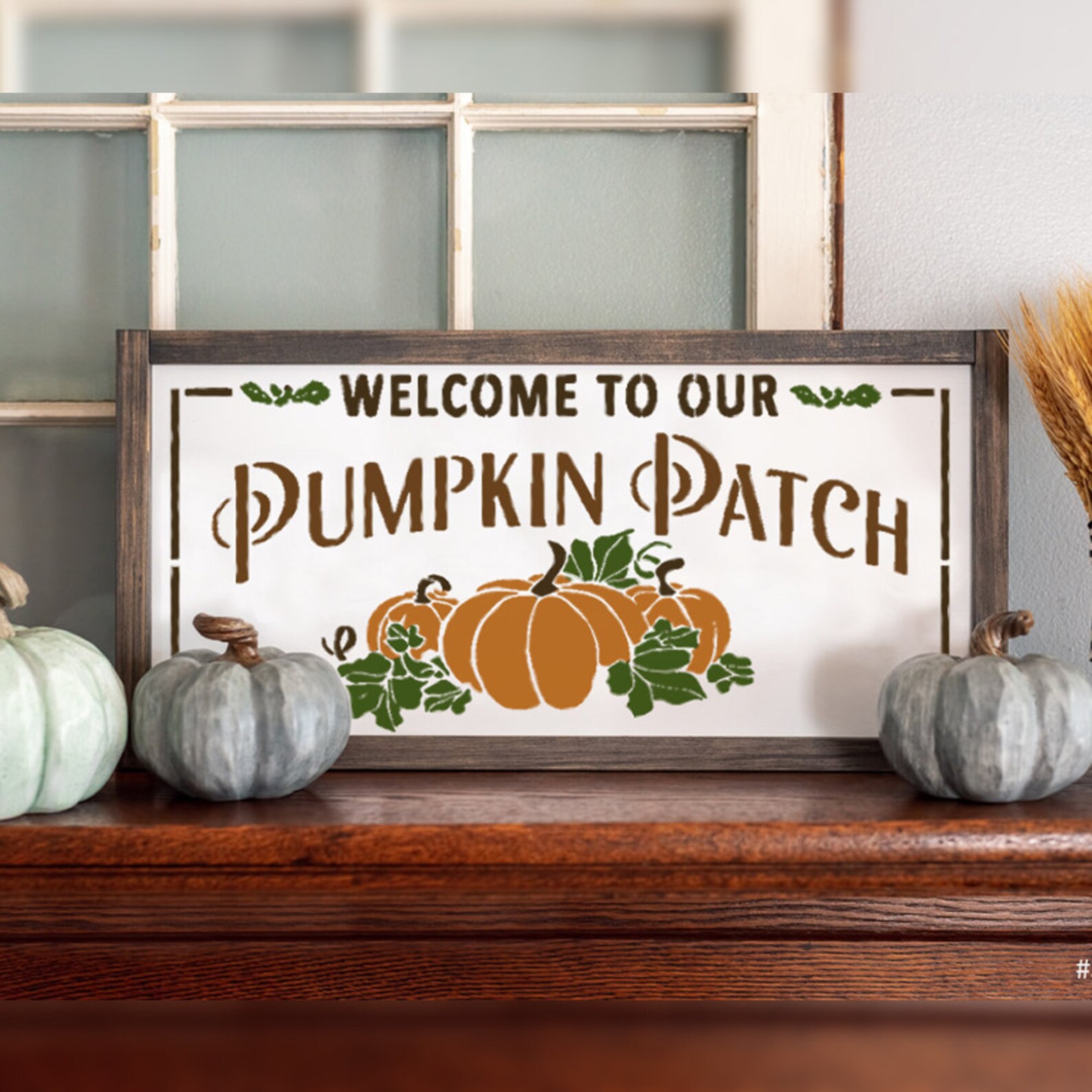 FALL Stencils Stencils for Wood Signs Canvas Welcome to Our - Etsy