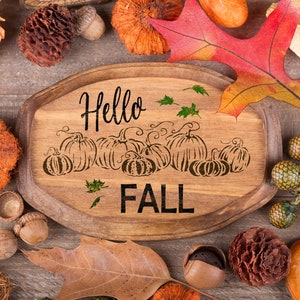 HELLO Fall Stencil, DIY Home Fall Décor, Craft Stencil, Stencils for ...