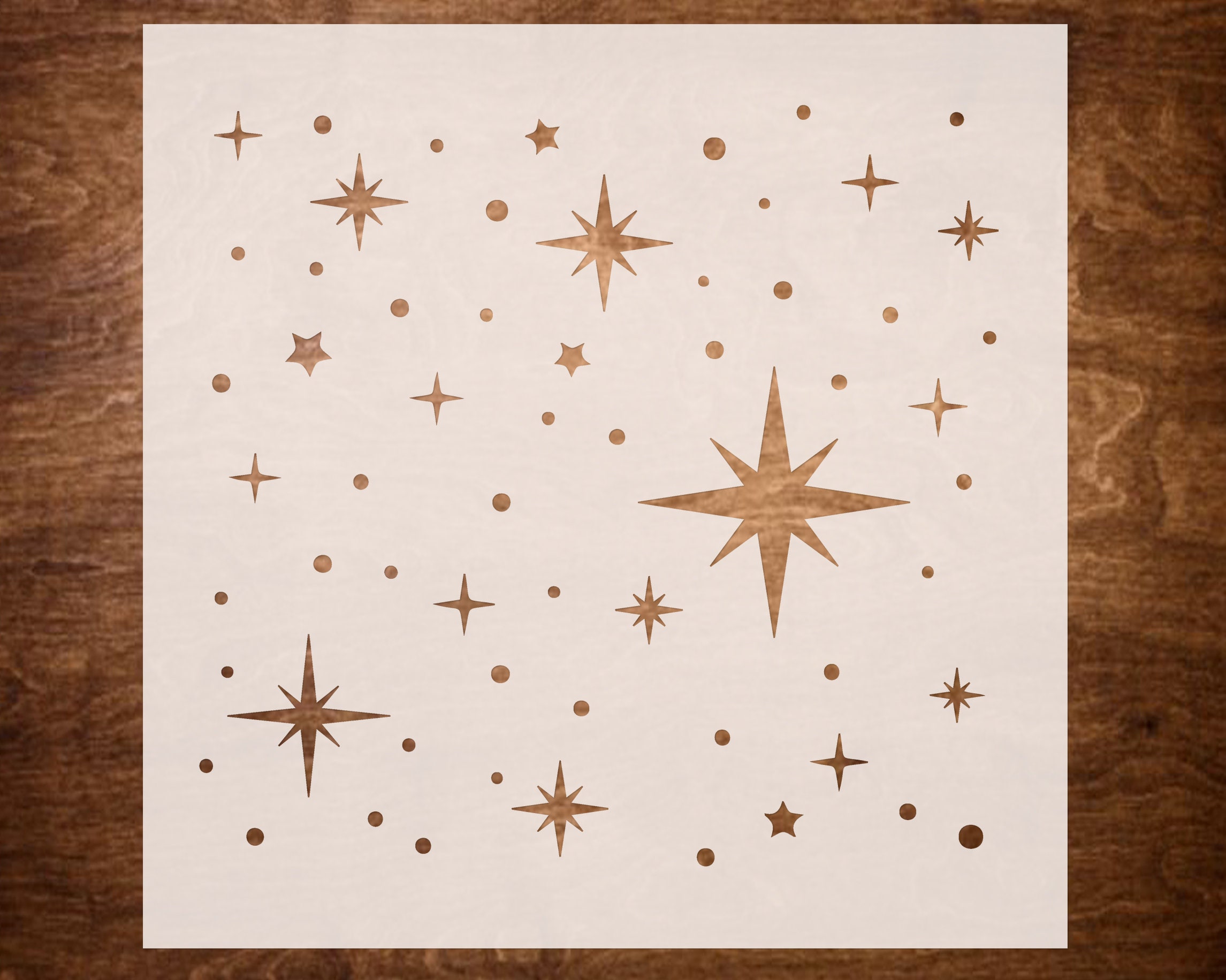 Star Wall Stencils