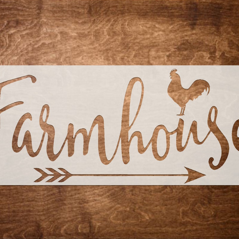 Wood Sign Stencil - Etsy
