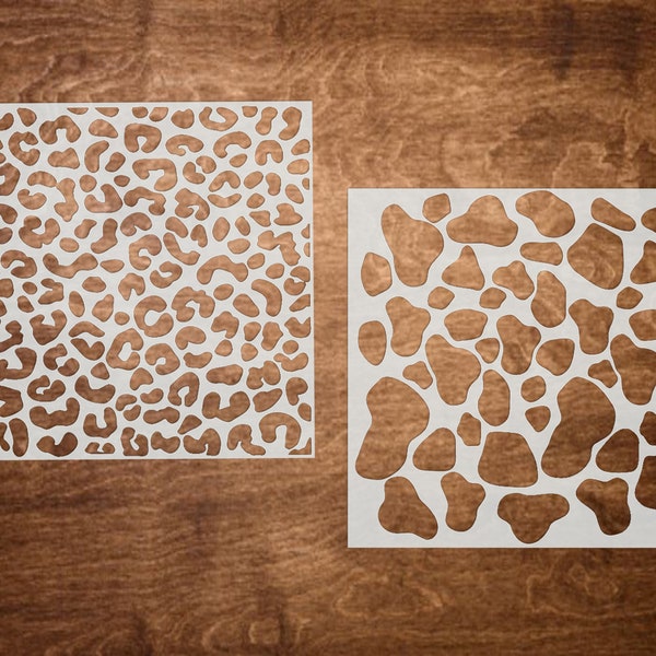 Animal Stencils - Etsy