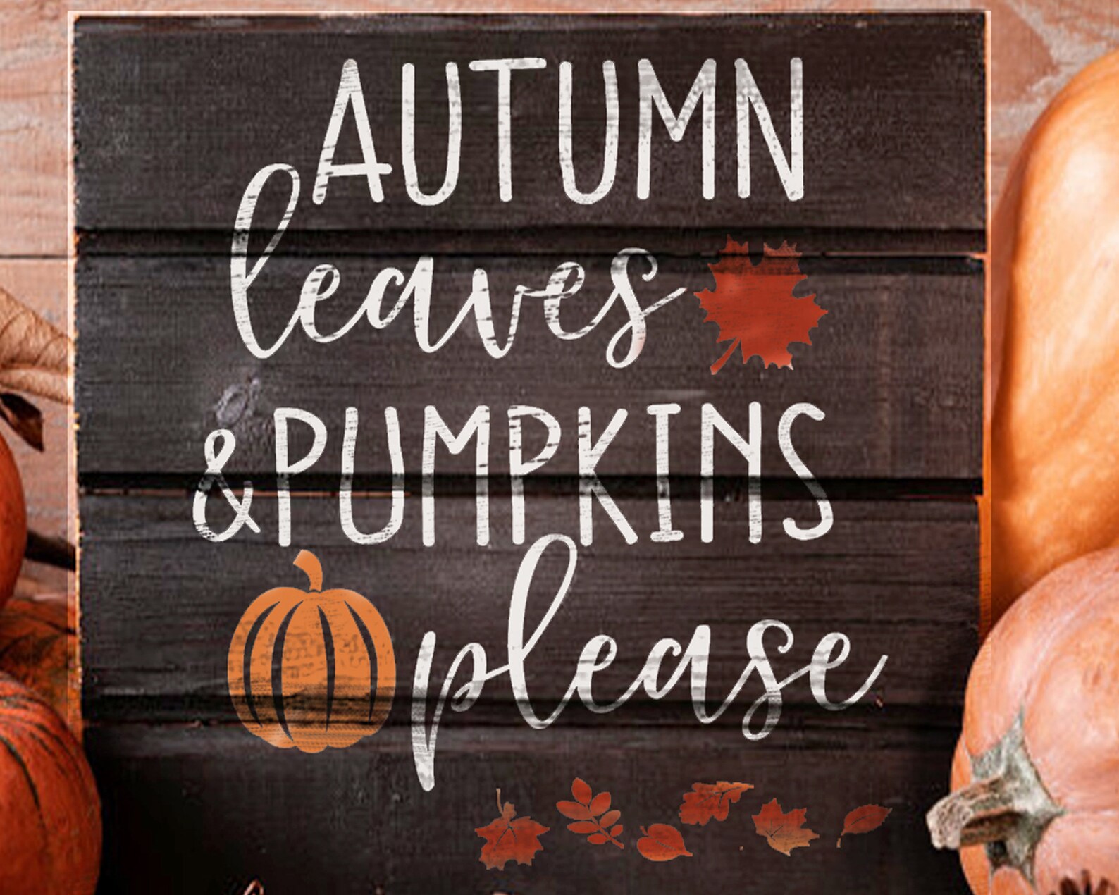 AUTUMN LEAVES Stencil 10x10 fall Stencil DIY | Etsy