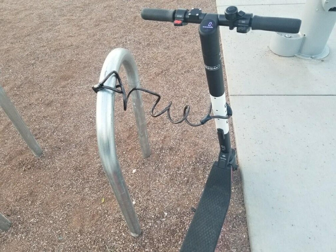 Sk8 Lock Skateboard and Hoverboard Lock. Also Works on Bikes | Etsy