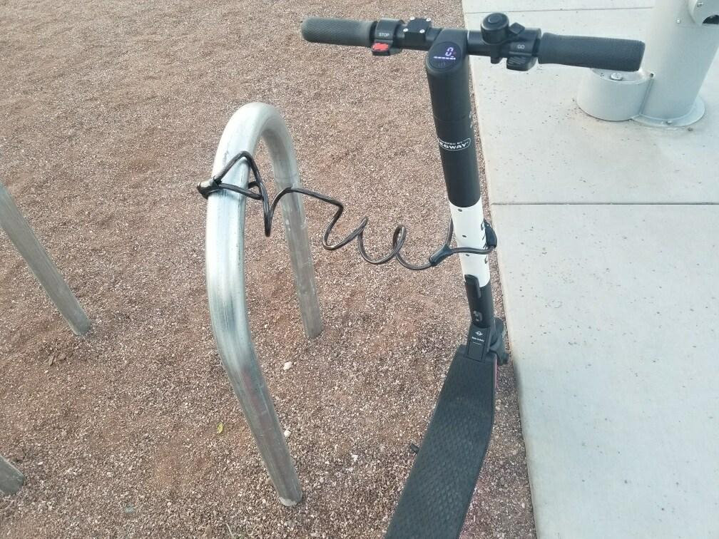 Sk8 Lock Skateboard and Hoverboard Lock. Also Works on Bikes | Etsy