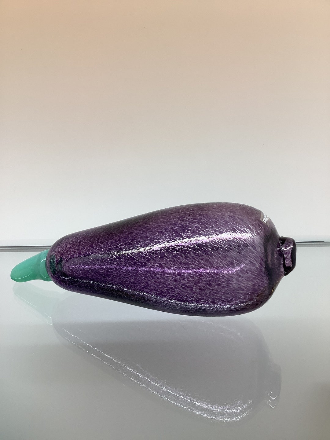 Kosta Boda Sculpture of Gunnel Sahlin Eggplant - Etsy