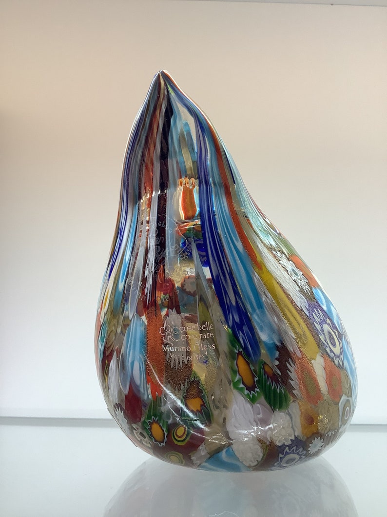 Murano Millefiore Duck With Golden Head - Etsy UK