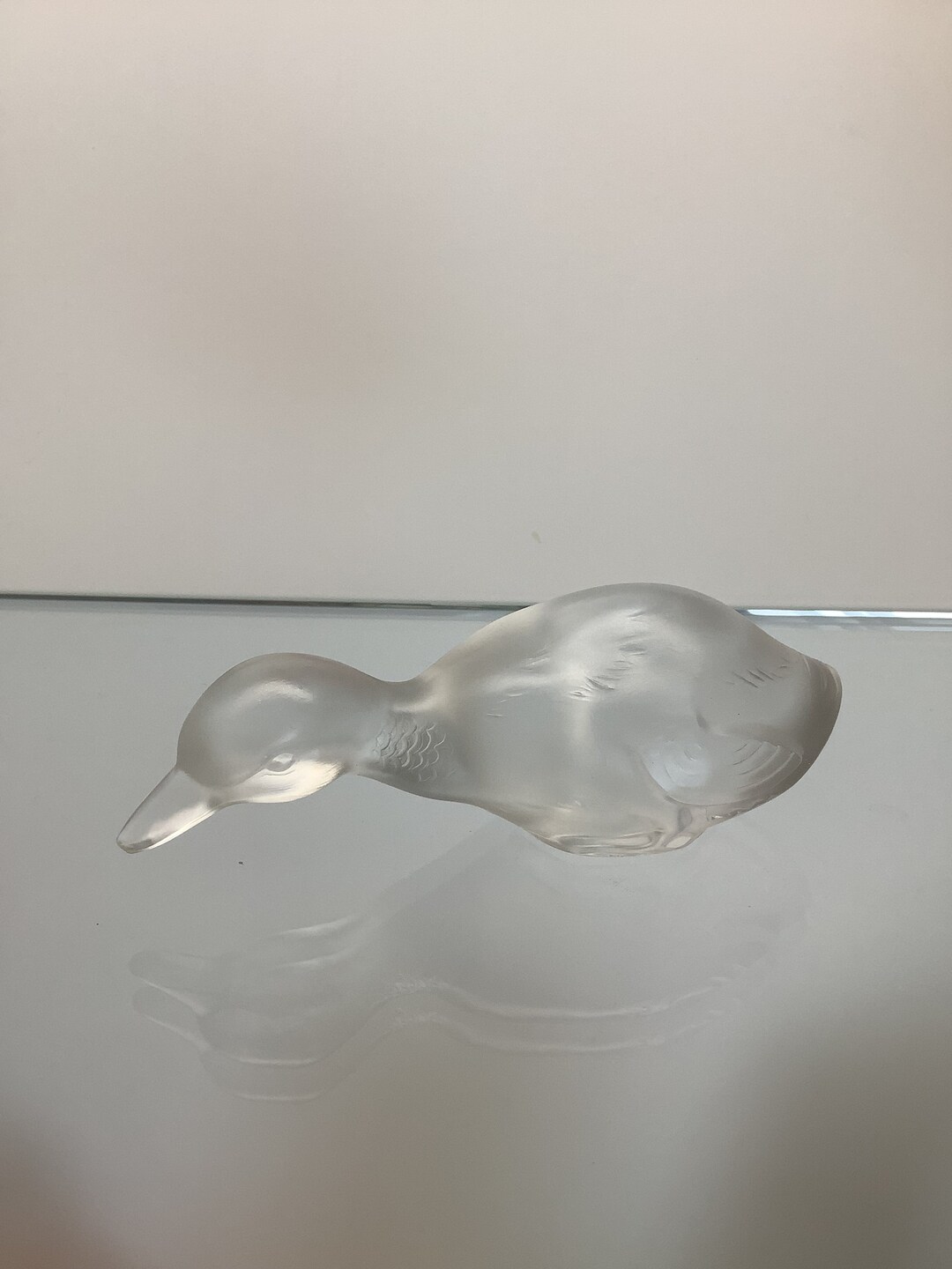 Baccarat Duck Sculpture - Etsy