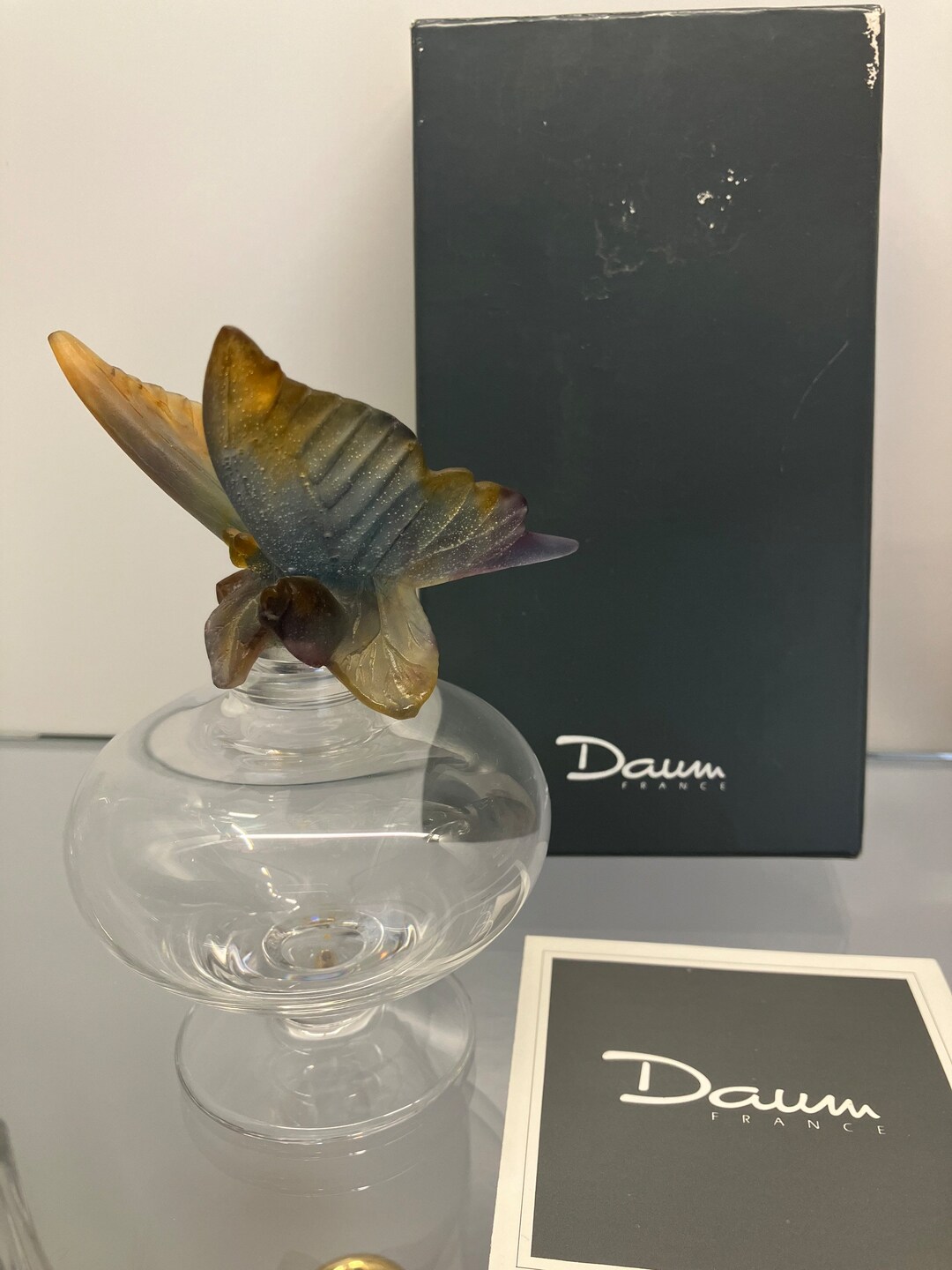 Daum France Butterfly Perfume Box - Etsy