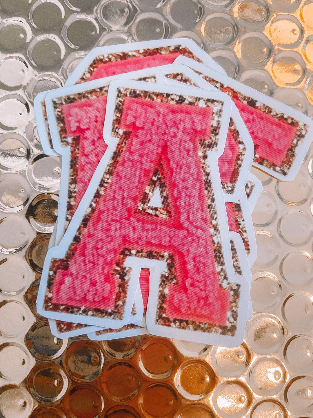 PREPPY LETTER STICKERS - Etsy