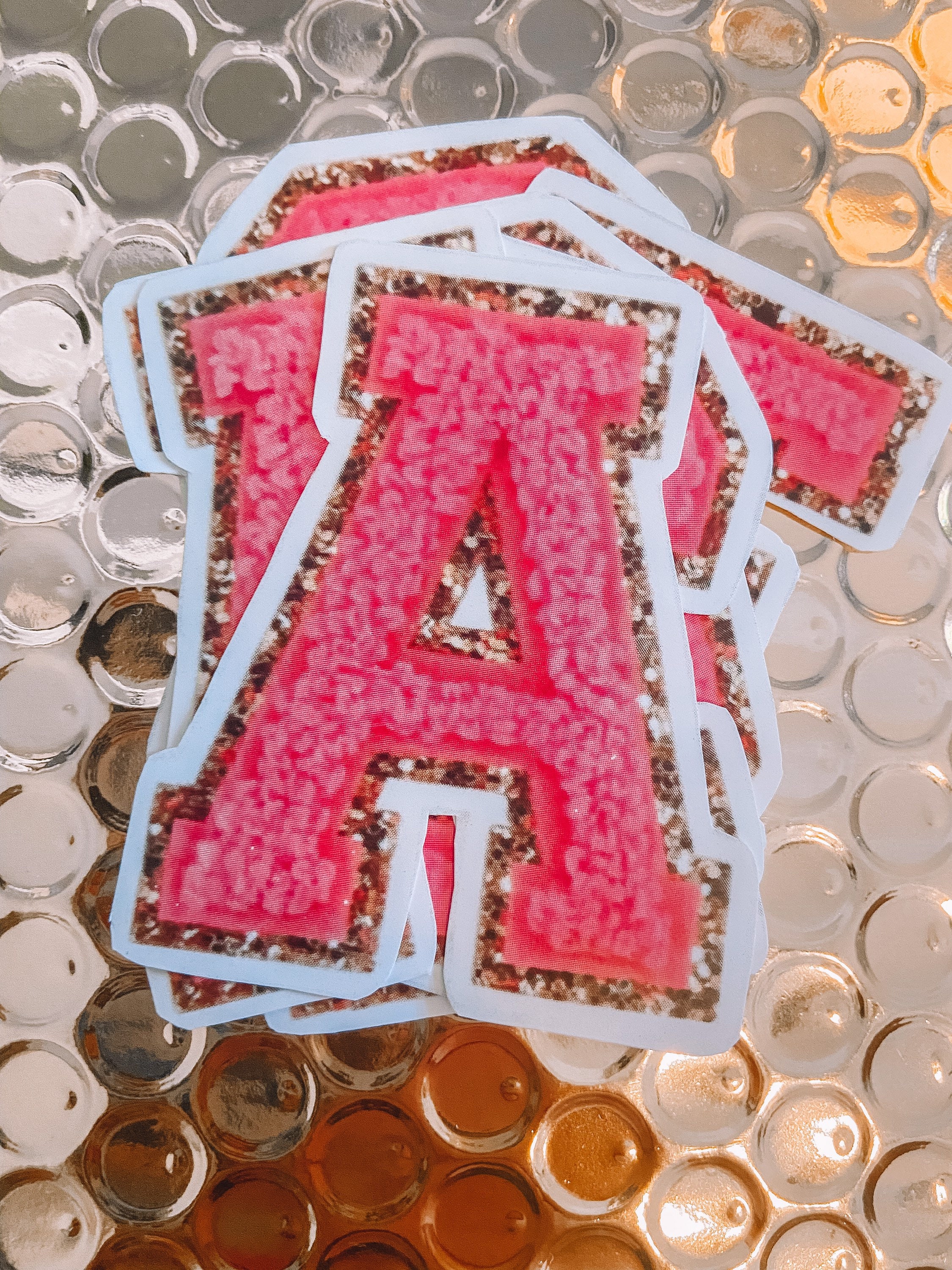 PREPPY LETTER STICKERS - Etsy