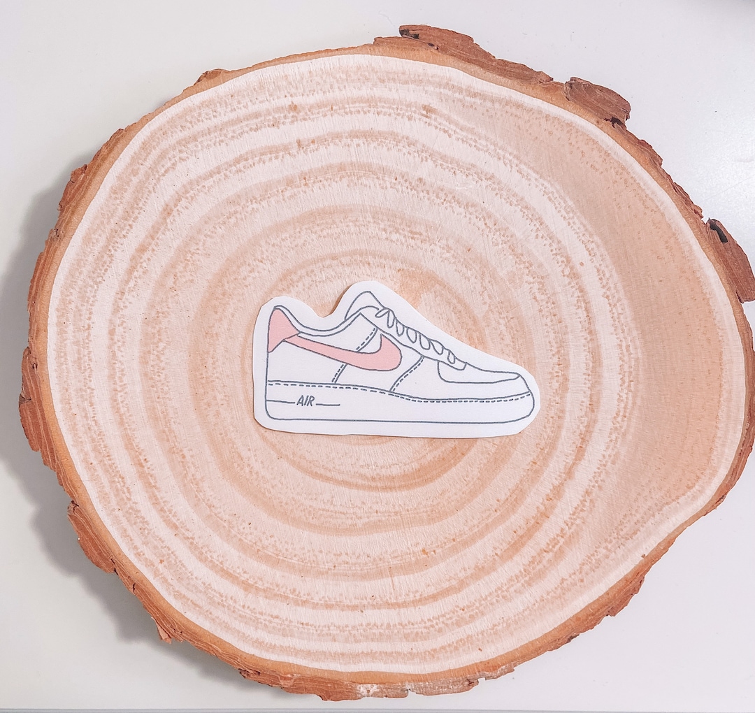 Nike Air Force One Sticker - Etsy