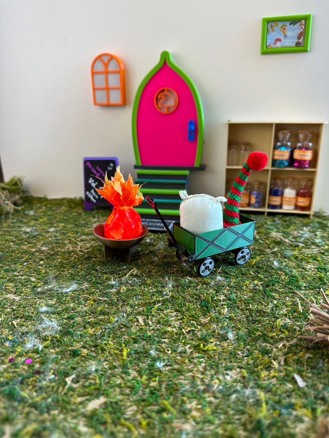 Miniature Carts, Gnomes, Miniature Decoration, Gnome Accessories ...