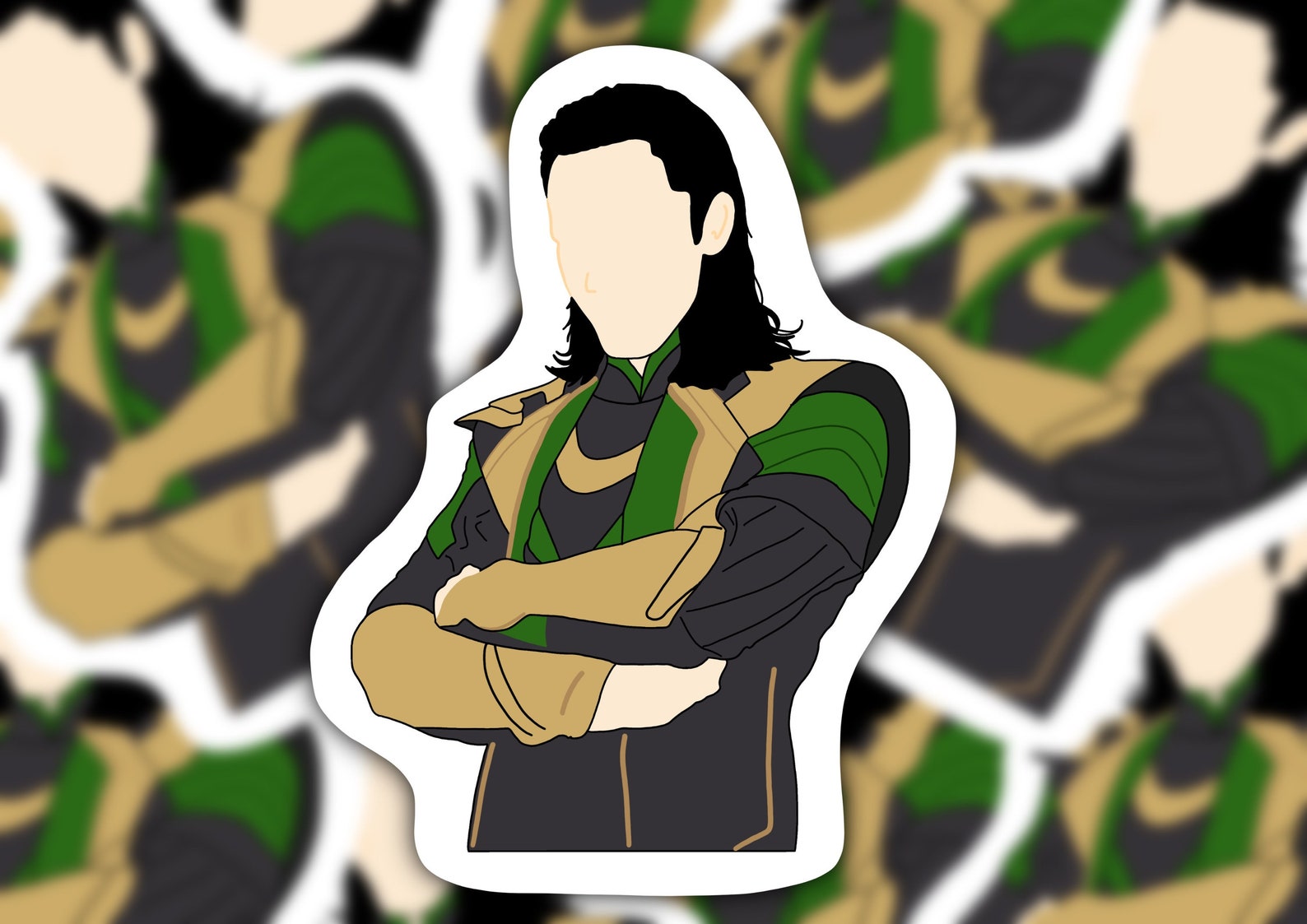 Loki Sticker Pack 5 pegatinas pegatinas loki serie Loki - Etsy México