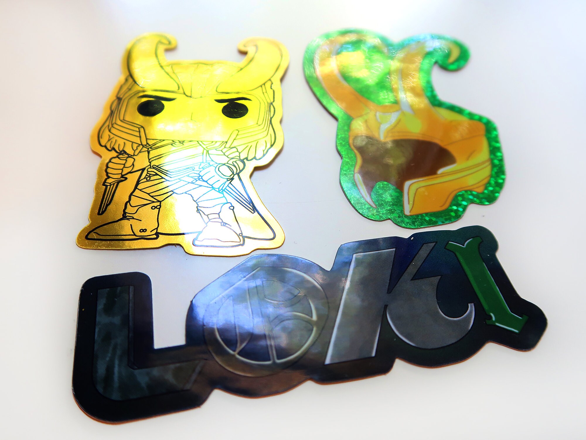 Stickers Loki stickers holographic series pack stickers Paper etna.com.pe