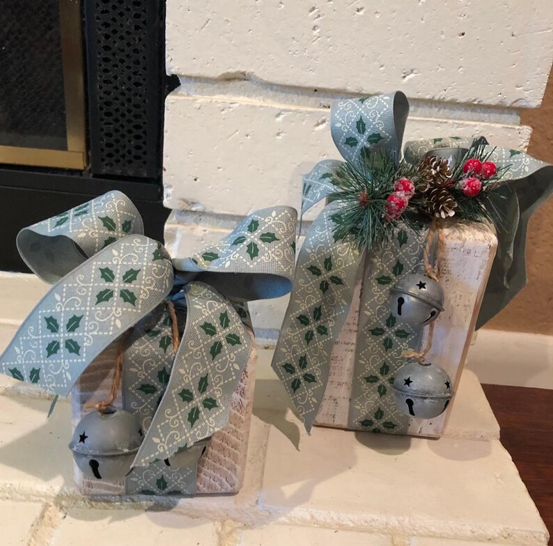 Wooden Gift Boxes, Rustic, Wooden, Farmhouse, Gift Boxes, White, Silver ...