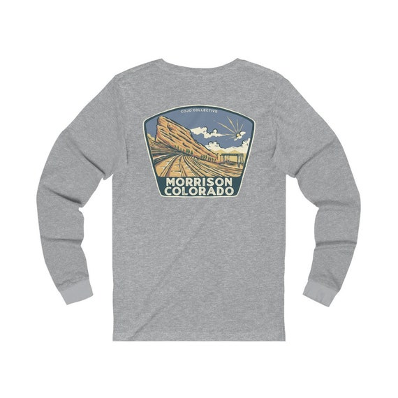 Morrison Colorado Red Rocks Amphitheater Long Sleeve Shirt - Etsy