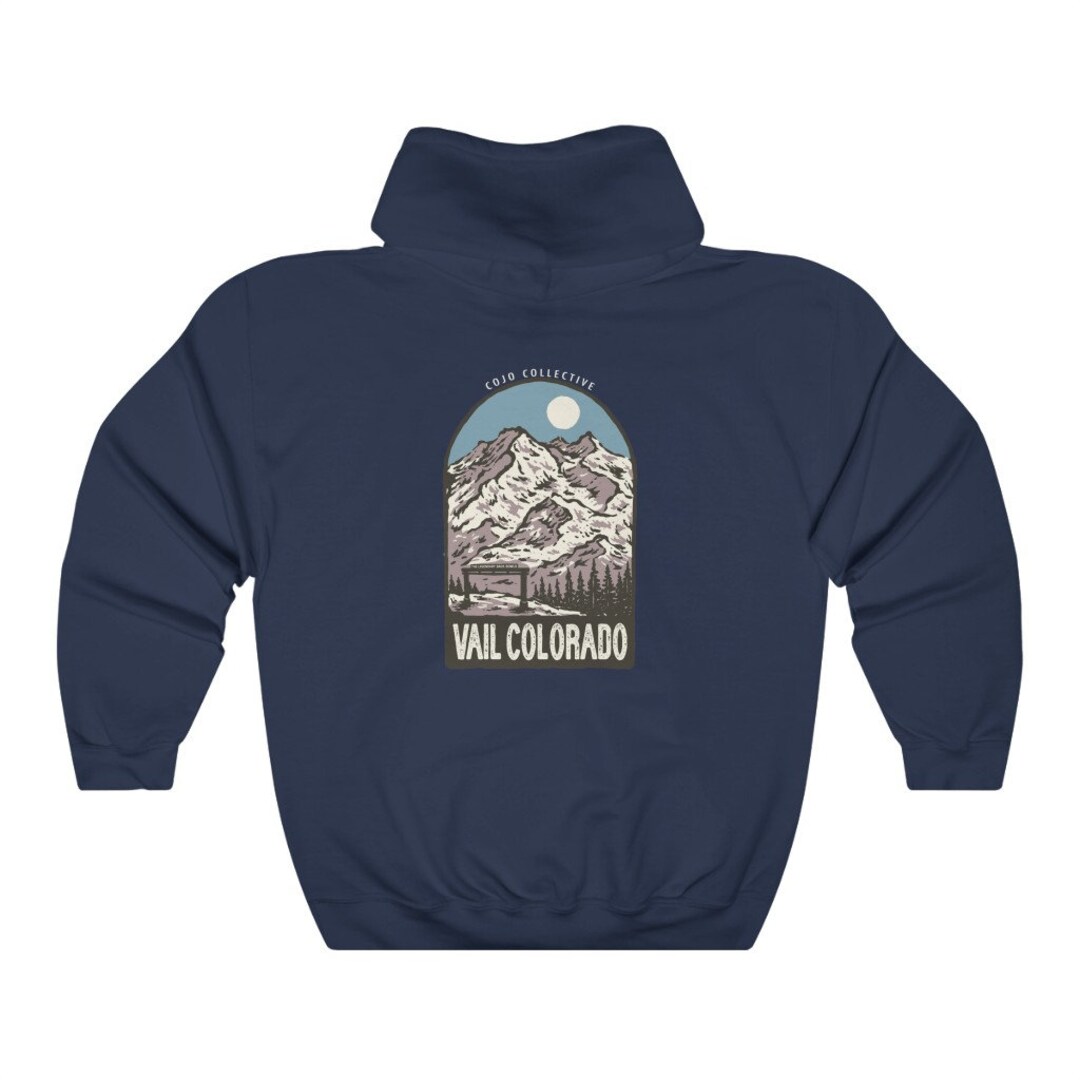 Vail Colorado Legendary Back Bowls Hoodie - Sigil Collection - Etsy