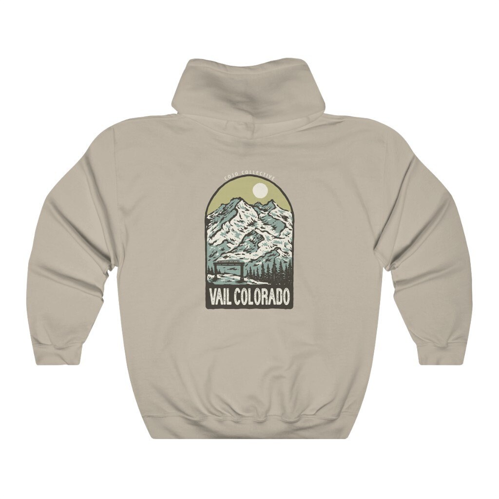 Vail Colorado Legendary Back Bowls Hoodie - Sigil Collection - Etsy
