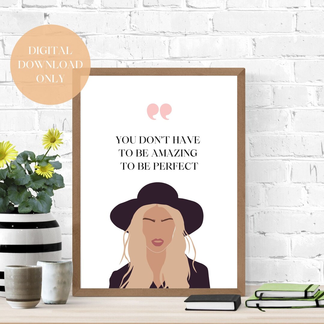 Empowering Women Printable Wall Art Inspirational Saying for Those Who ...