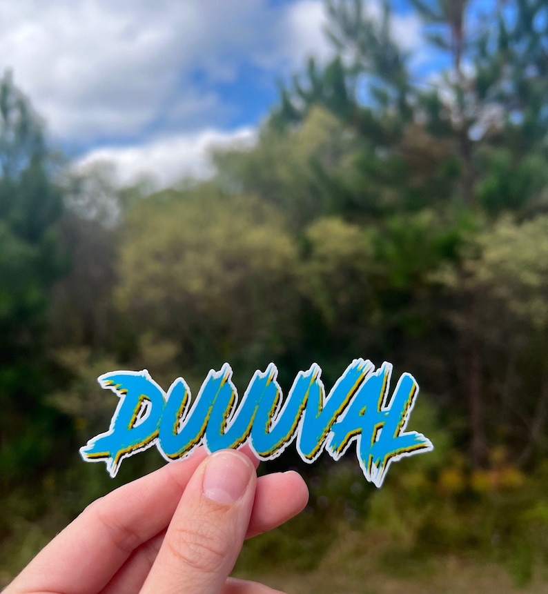 Duuuval Sticker - Jacksonville Jaguars - Jaguars Sticker - Duval ...