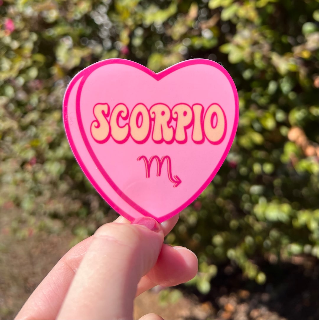 Waterproof Scorpio Sticker - Scorpio Stickers - Astrology Sticker - Etsy