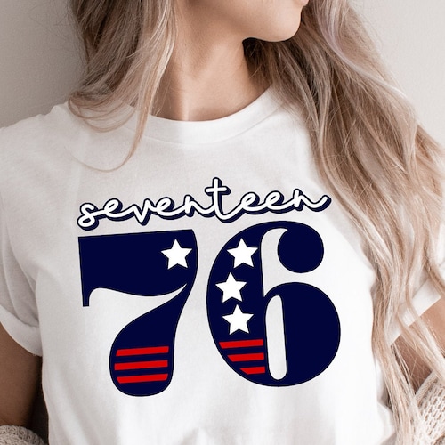 Seventeen 76 Svg 1776 Svg America Svg Patriotic Svg 4th of | Etsy