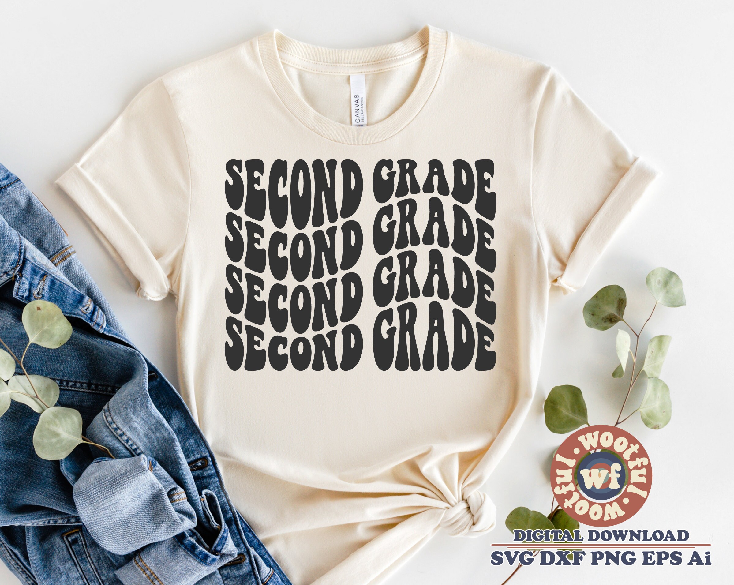 Second Grade Svg 2nd Grade Svg Teacher Svg Back to School - Etsy