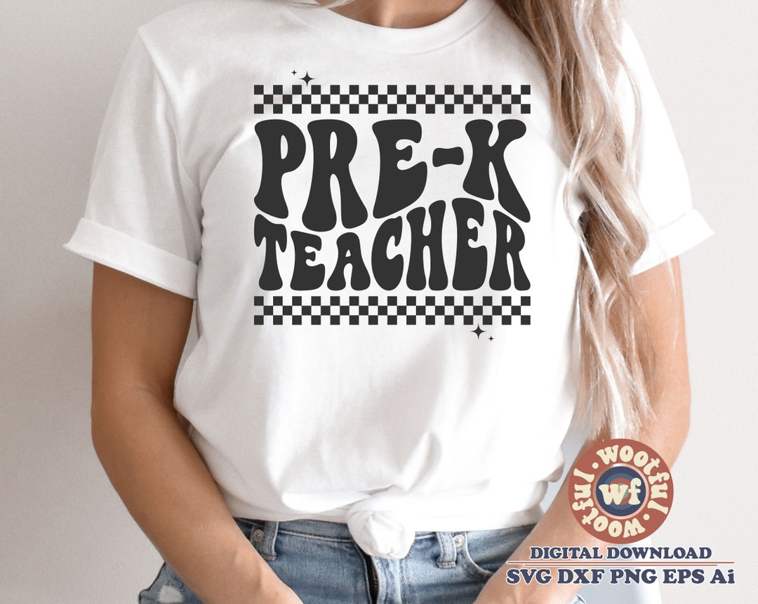 Pre-k Teacher Svg, Preschool Svg, Back to School Svg, Teacher ...