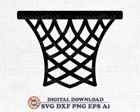 Basketball Hoop Svg Basketball Net Svg Basketball Svg - Etsy